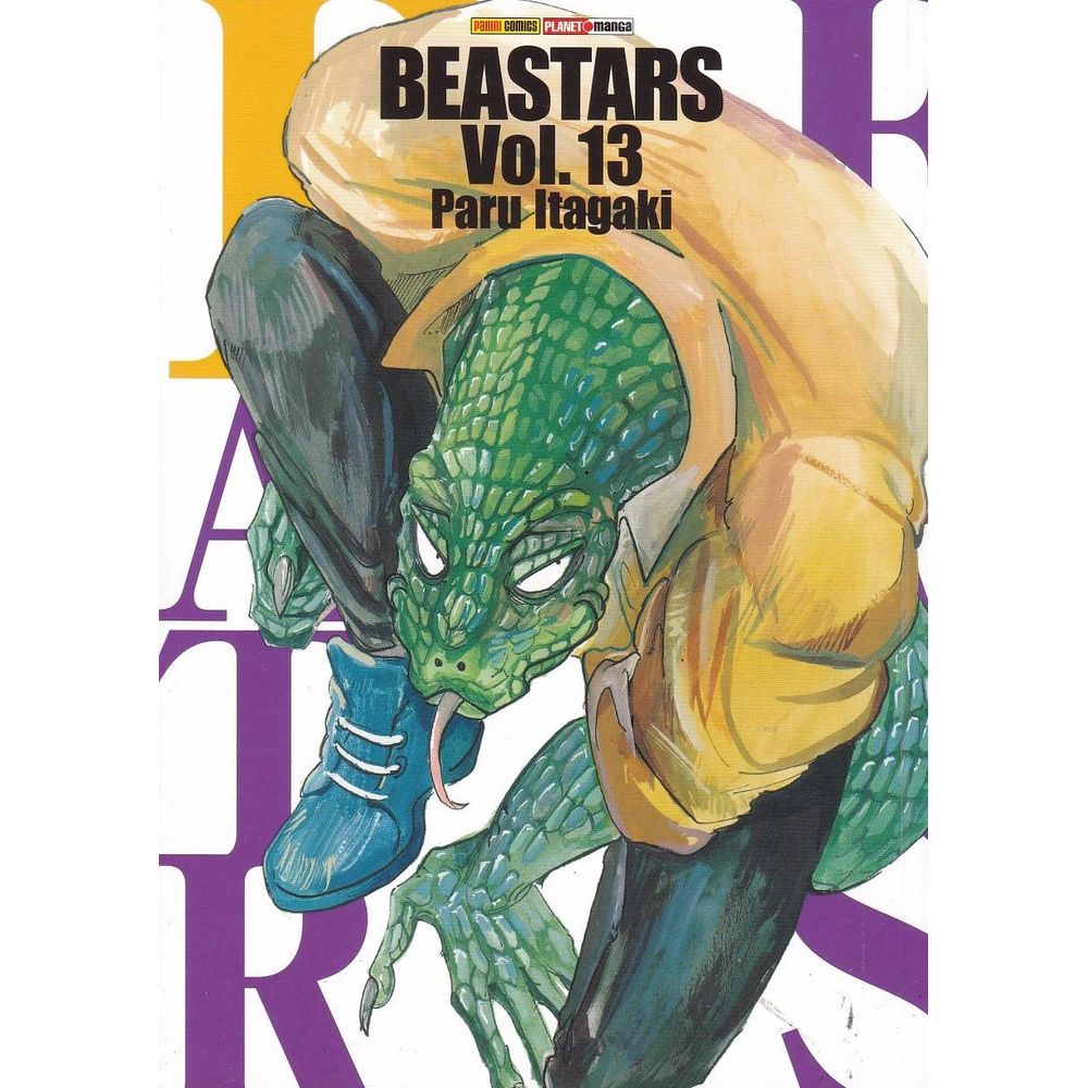 Beastars 13 Editora Panini Gibis Quadrinhos HQs Mangás - Rika