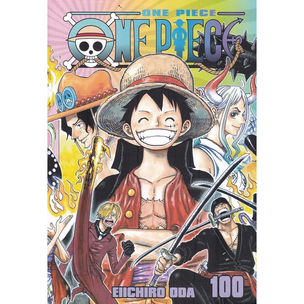 One Piece 100 Editora Panini Gibis Quadrinhos HQs Mangás - Rika