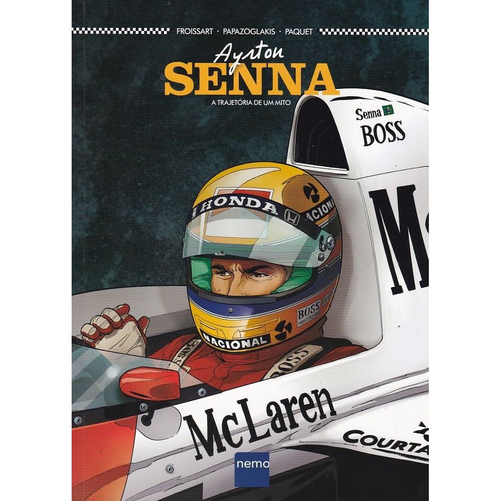 Rika Comic Shop: Ayrton Senna - A Trajetória de Um Mito - Rika