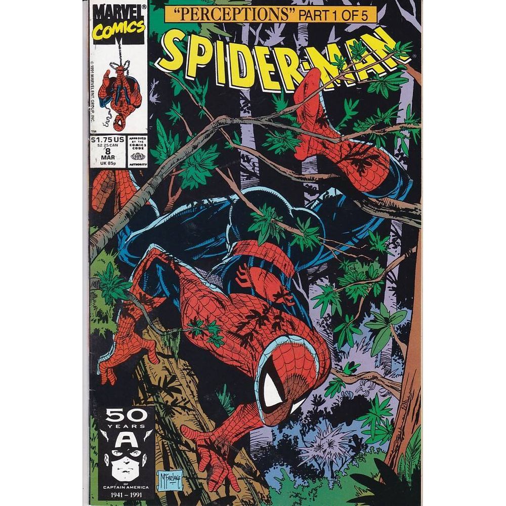 Spider-Man - Volume 1 # 08 - Gibis Mangás Quadrinhos HQs - Rika