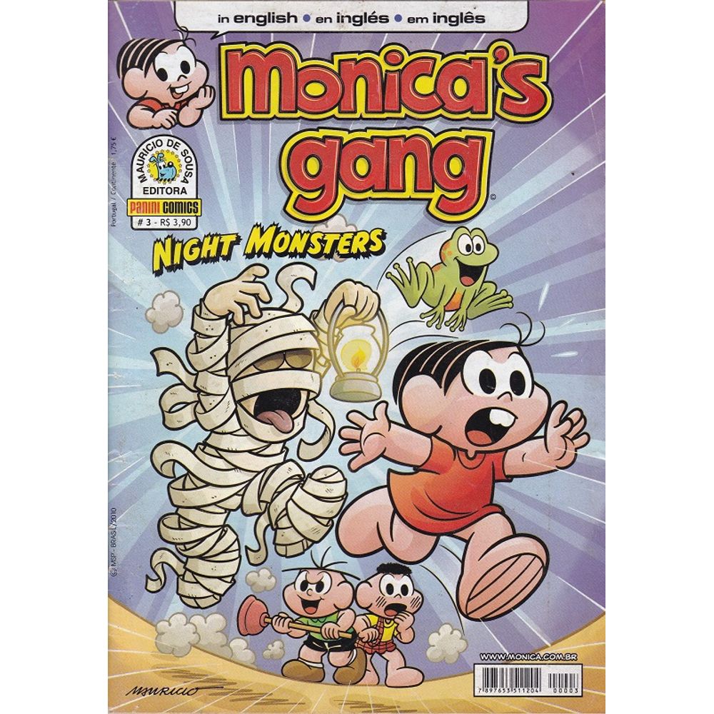 Monica´s Gang 03 Editora Panini - Rika Comic Shop - Gibis Quadrinhos ...