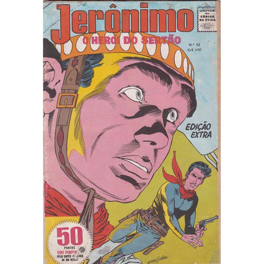 Jerônimo - O Herói do Sertão 92 Editora RGE - Gibis Quadrinhos Mangás ...