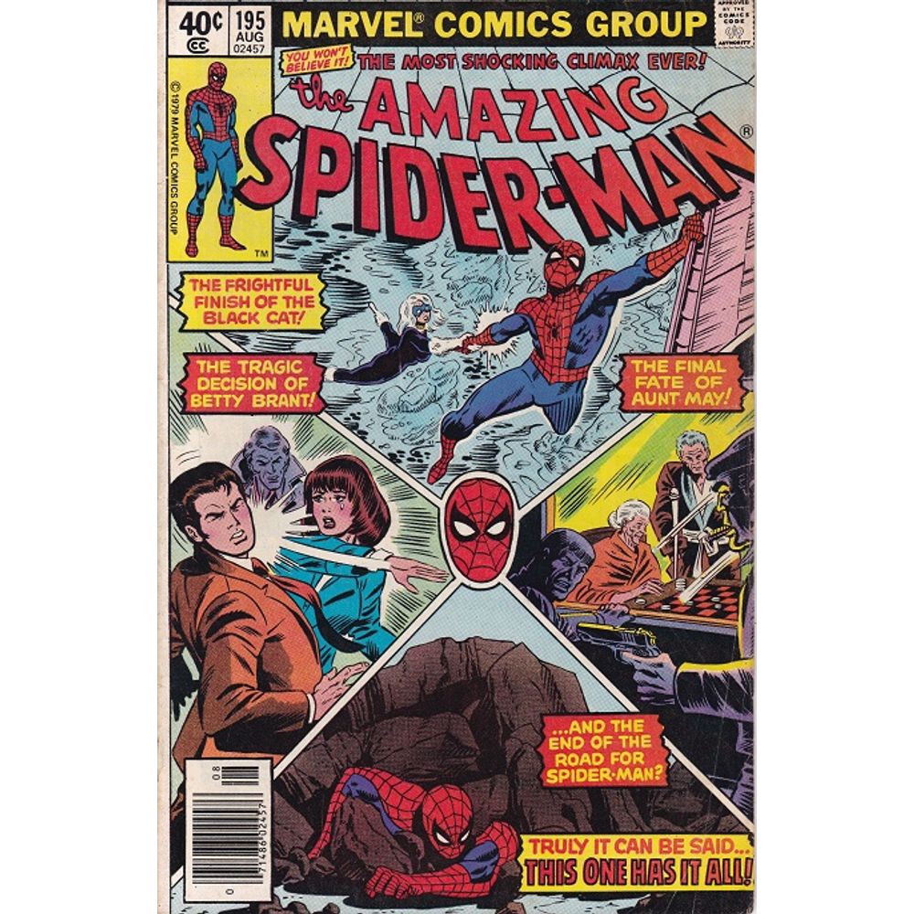 Amazing Spider-Man - Volume 1 # 195 Gibi HQ Manga Comic Book - Rika